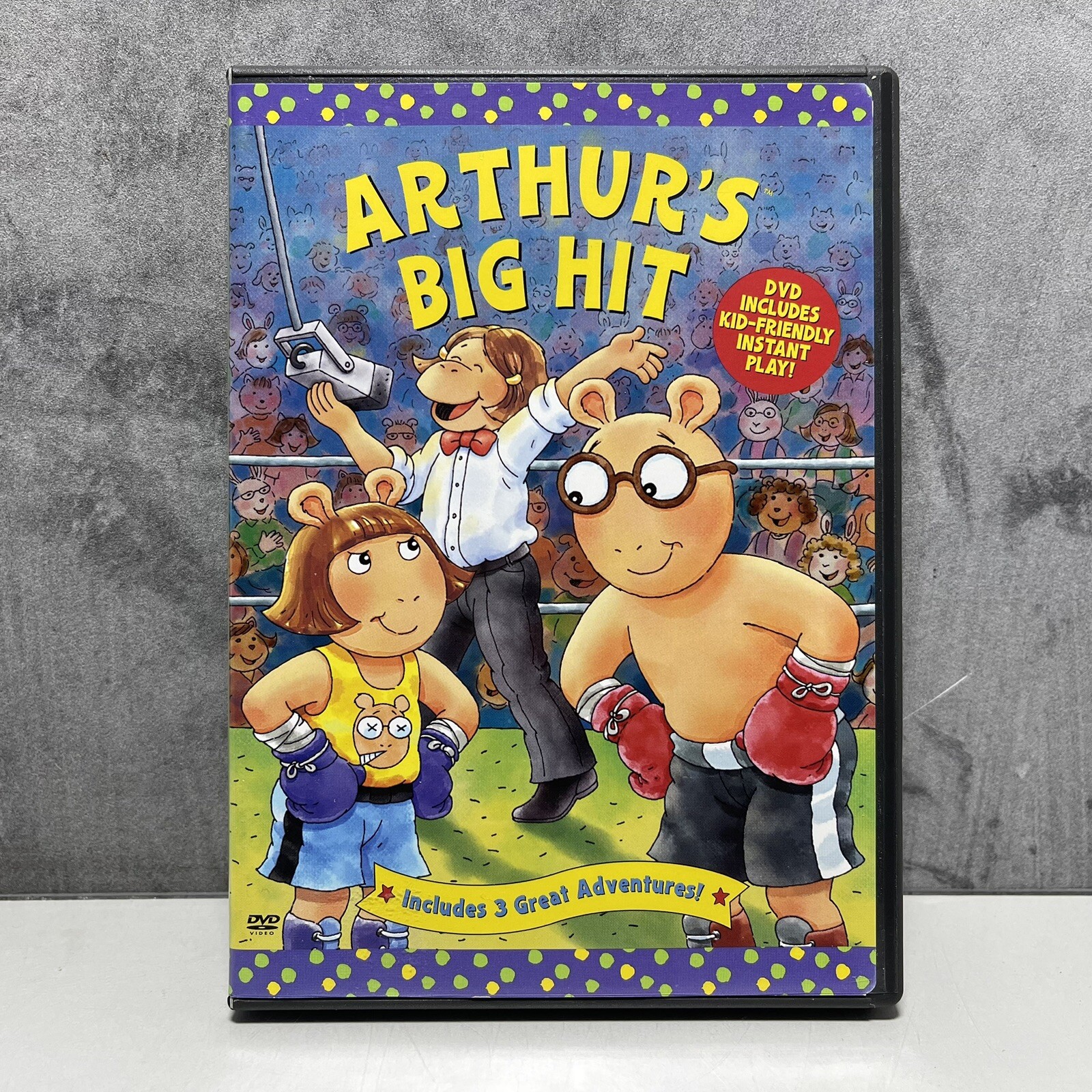 Arthur’s Big Hit (1999) DVD 2006 Includes 3 Great Adventures Animated ...