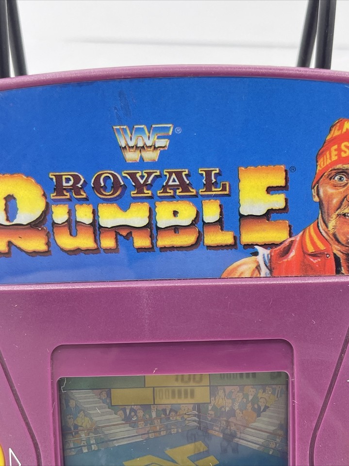 Acclaim WWF WWE Royal Rumble Vintage Wrestling 1991 Game Hulk Hogan ...