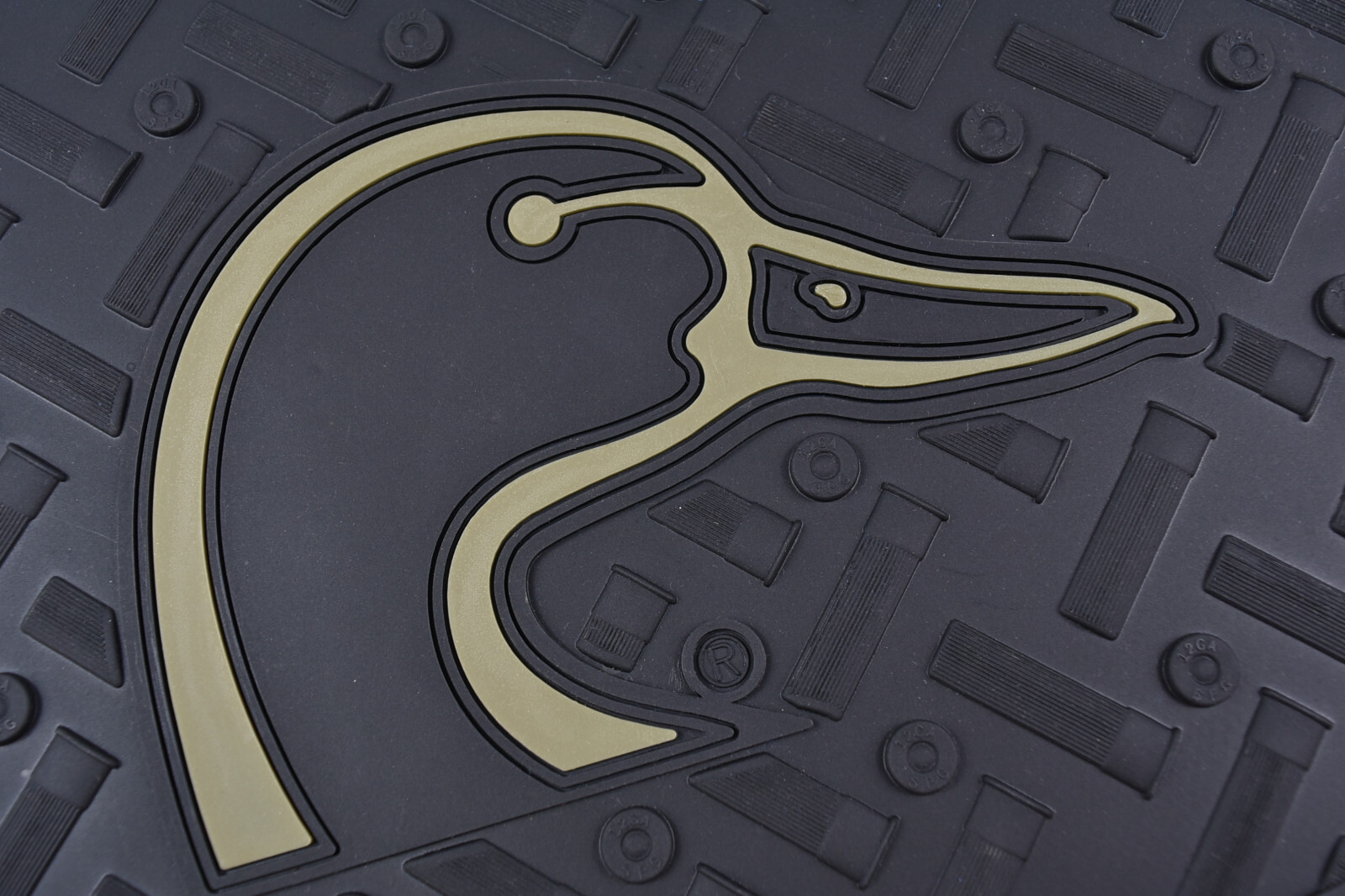 NOS Ducks Unlimited Universal Mud Guards Flaps Duck Head Logo Shot Gun ...