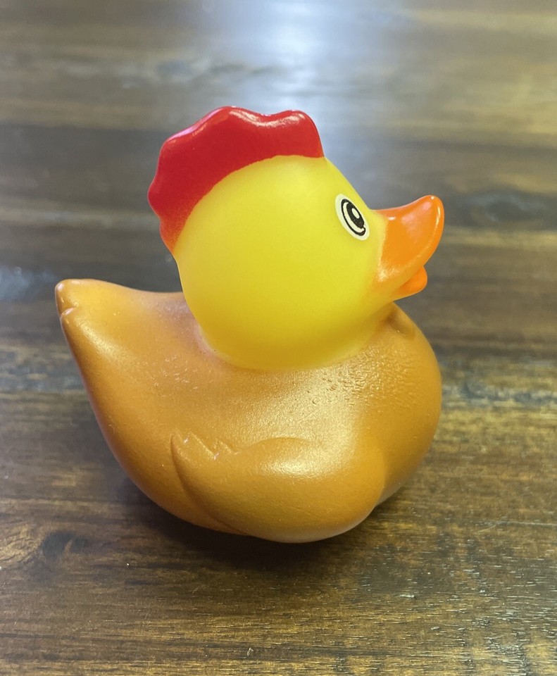 Rubber Duckie Chicken Rooster: Jeep Ducking & Bath Time Floating Toy | eBay