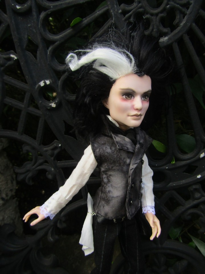 monster high ooak doll sweeney todd set | eBay Australia