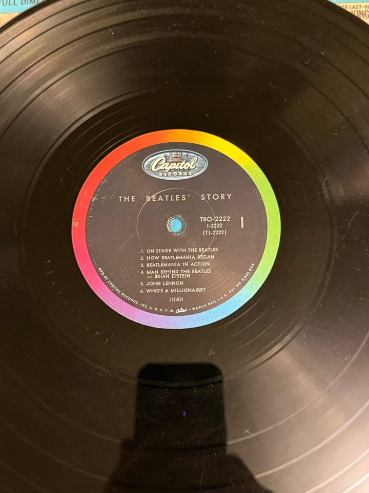 The Beatles-The Beatles Story TBO - 2222 Capitol Rainbow 1964 MONO ...