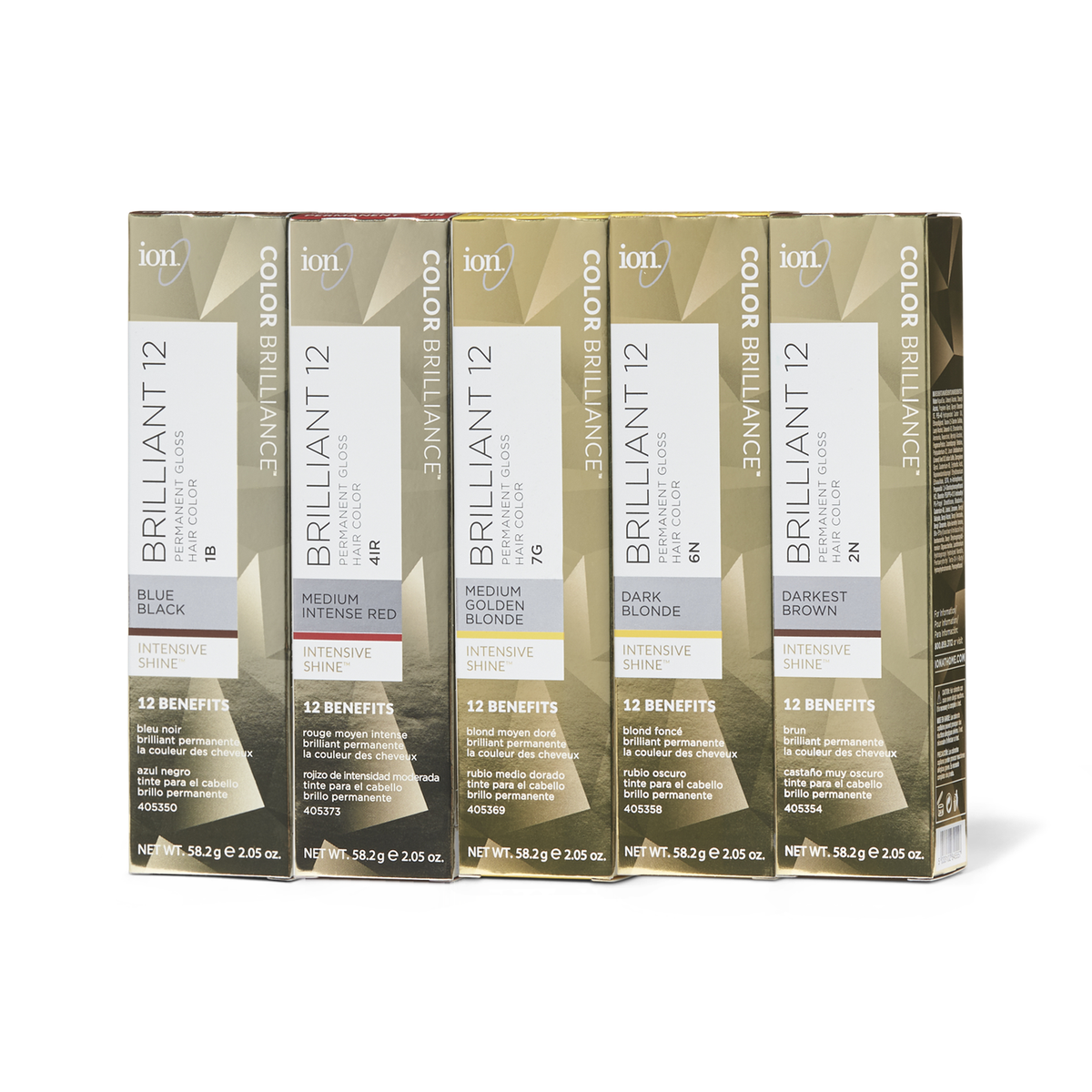 Ion Brilliance Hair Color Chart