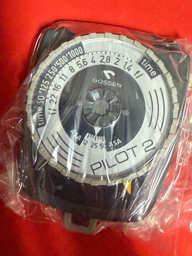 Vintage Gossen Pilot 2 Exposure Meter w/ Hard Carrying Case and Box | eBay