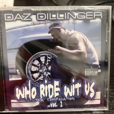 New Sealed Daz Dillinger Who Ride Wit Us Vol 2 CD Explicit Content ...