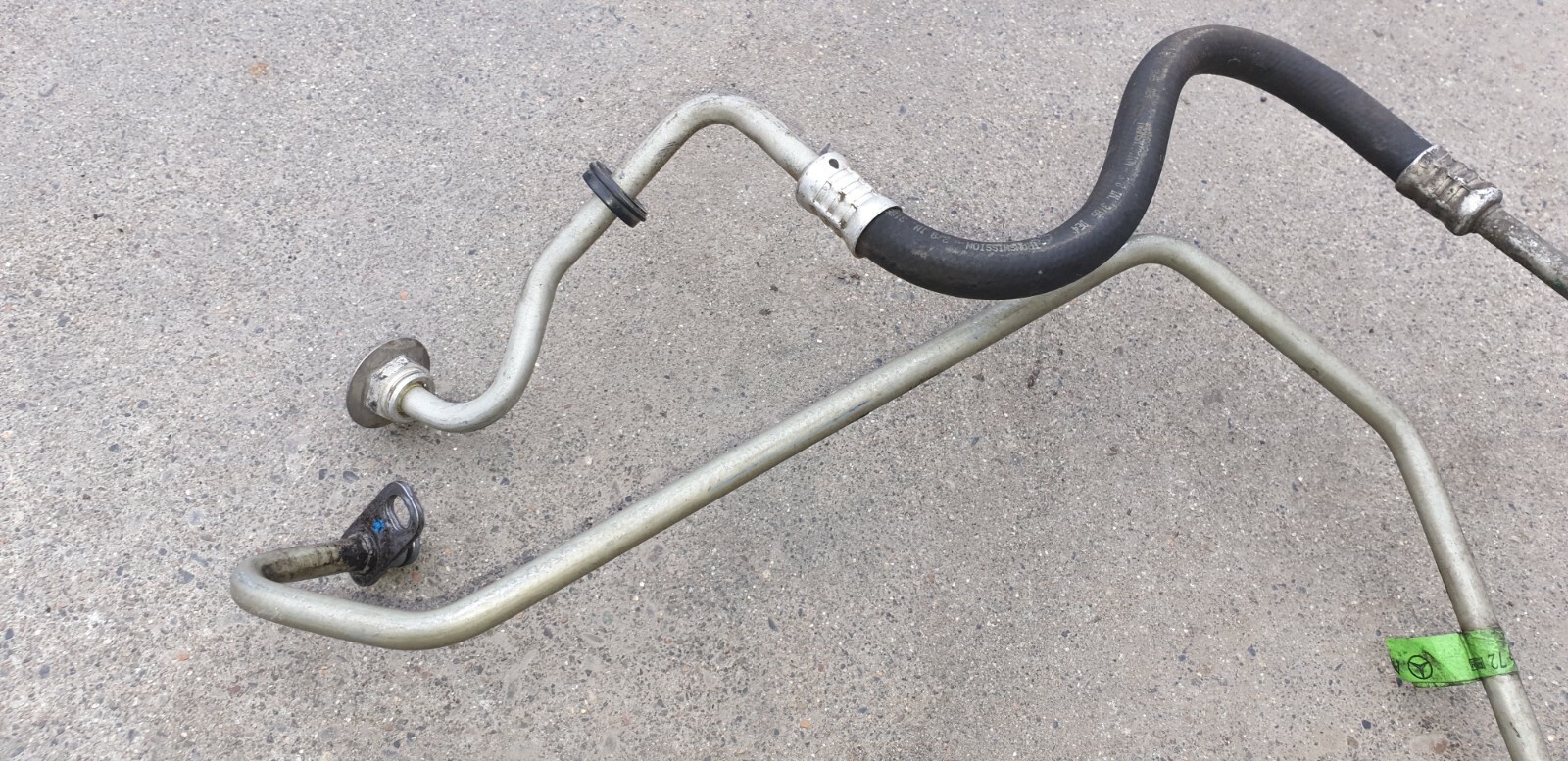 06-10 MERCEDES ML 350 W164 Automatic Transmission Oil Cooler Hose ...