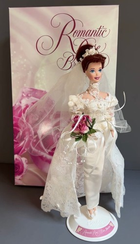 Romantic Rose Barbie Porcelain Doll 1995 Malaysia Limited Edition | eBay