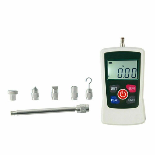 Digital Dynamometer Force Gauge Push Pull Meter with 3N 0.3kg 0.65Lb 10 ...