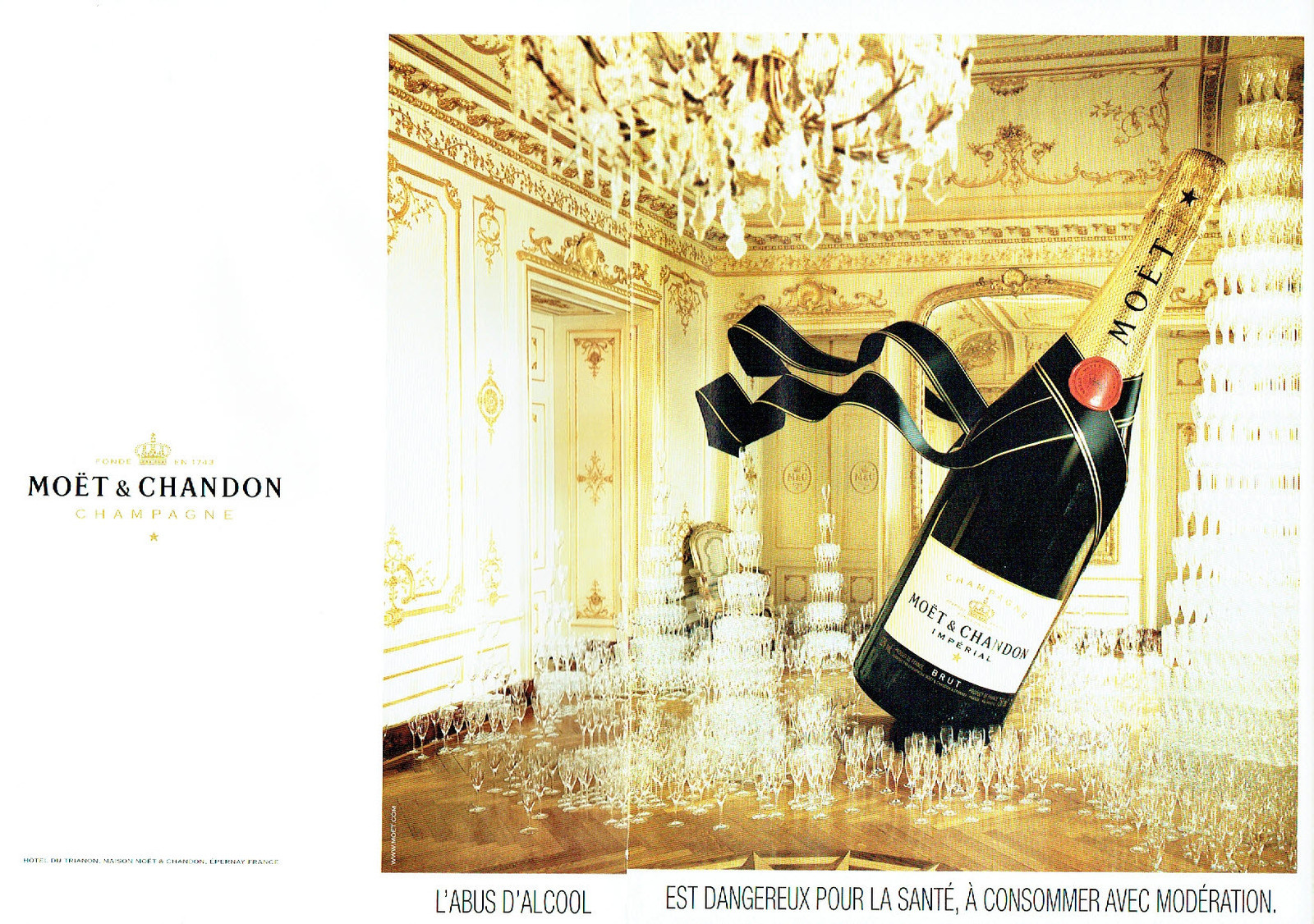 PUBLICITE ADVERTISING 086 2012 Champagne Moet & Chandon ( 2pag ...