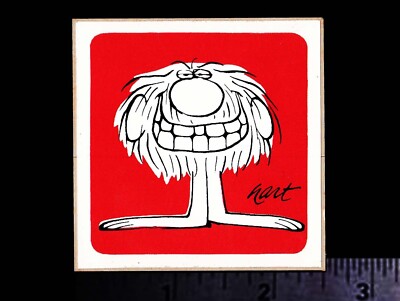 MARATHON Oil - Johnny Hart BC - Original Vintage 60's 70's Racing Decal ...