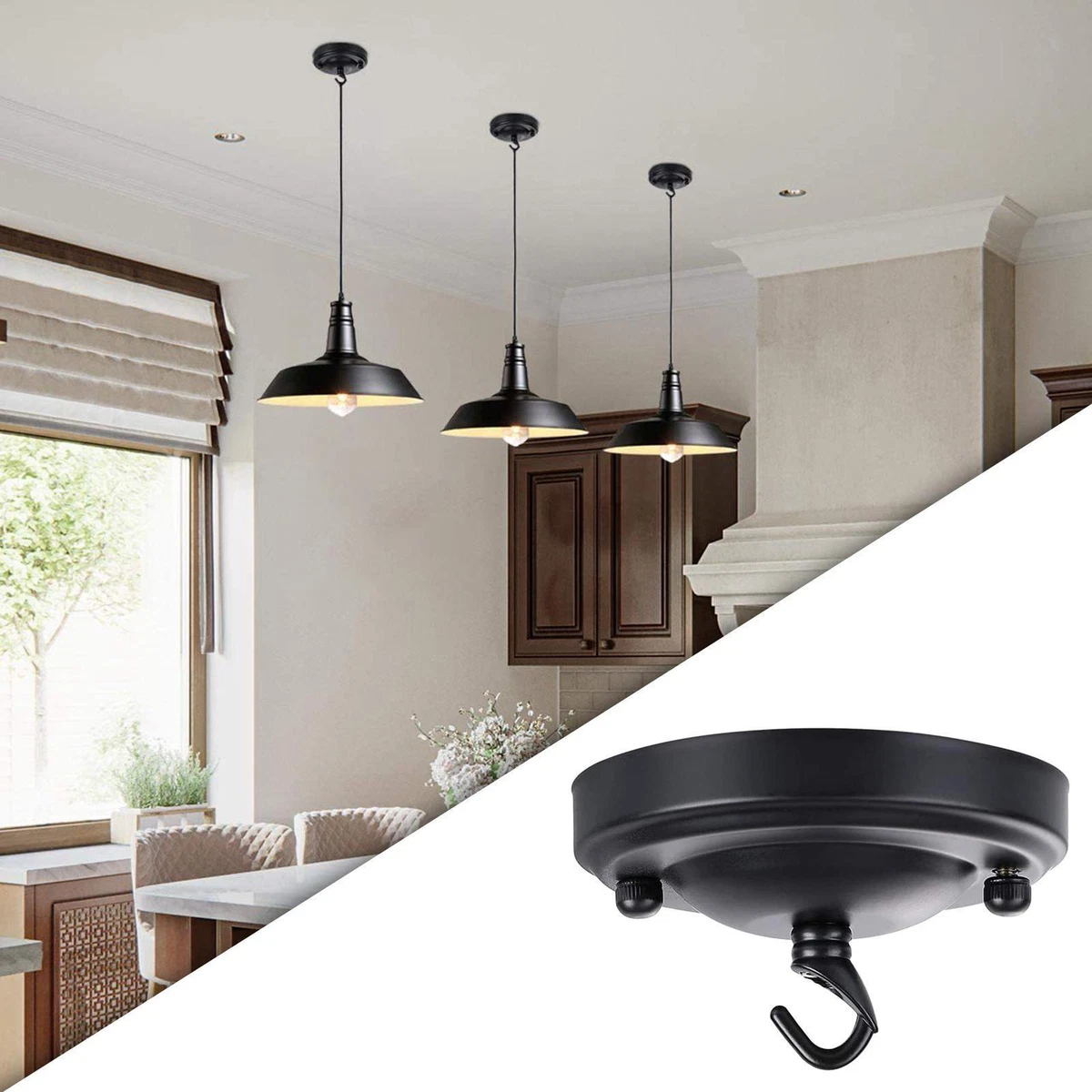 How To Install Ceiling Light Canopy | Shelly Lighting