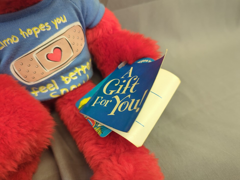 *Rare* 16" Elmo Feel Better Soon Plush With Tags Sesame Street 1998 | eBay