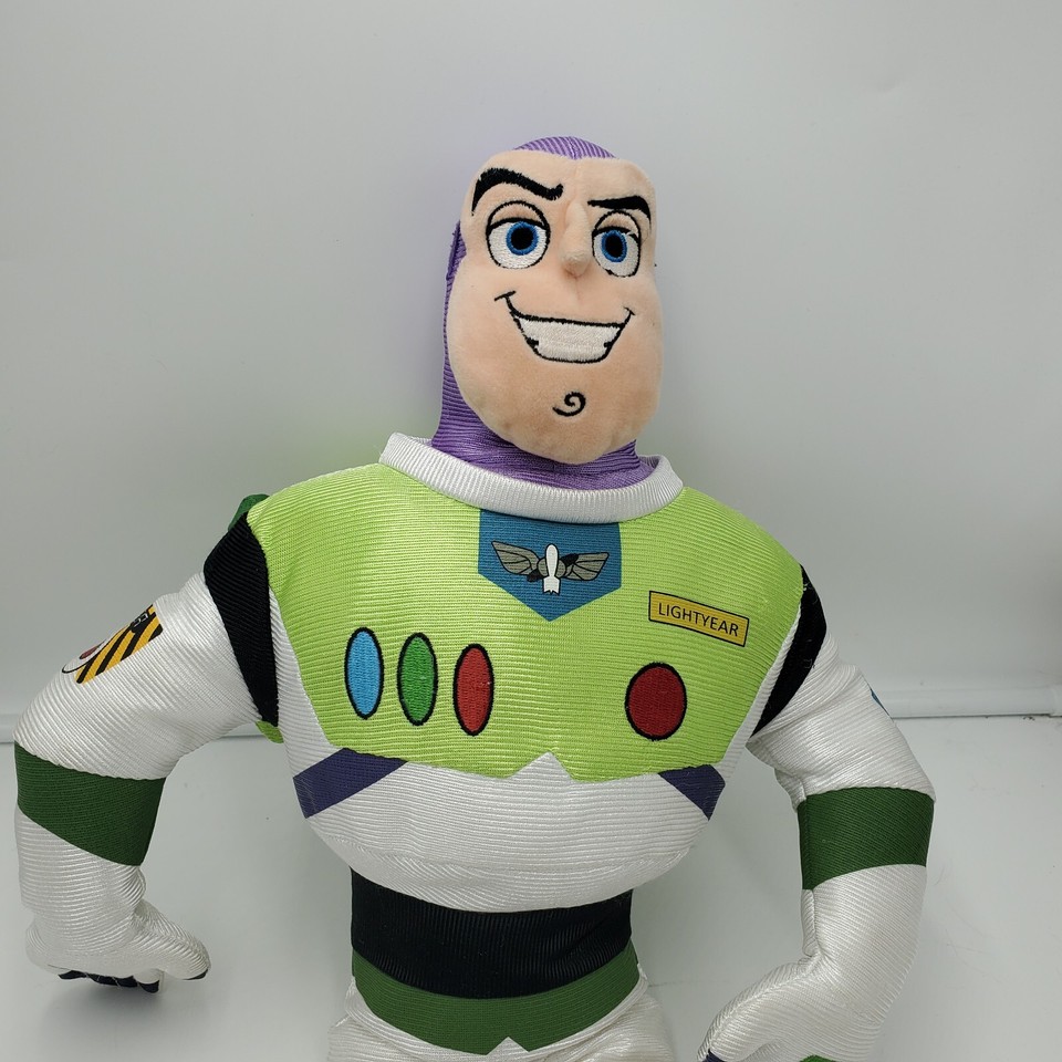 Disney Store Buzz Light Year Toy Story Plush Soft Toy Stuffed Space ...