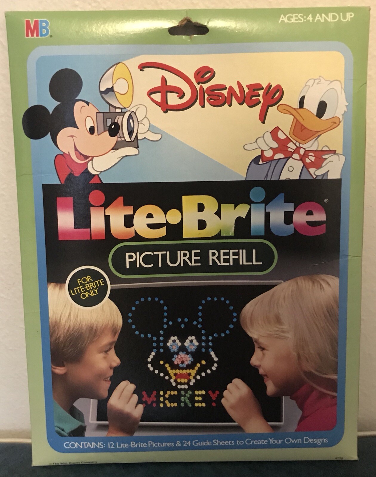 Lite Brite Mickey Mouse Picture Refill - NEW | eBay