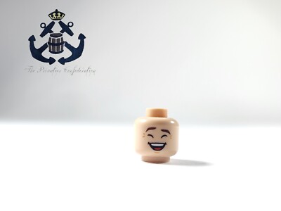 LEGO Minifigure Head Laughing Grin Chandler Friends / Michael Corner ...