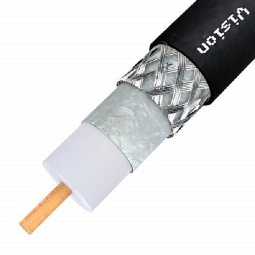 DIRECTV Approved Cable Outdoor Quad Shield RG6 Coaxial Cable 18AWG ...