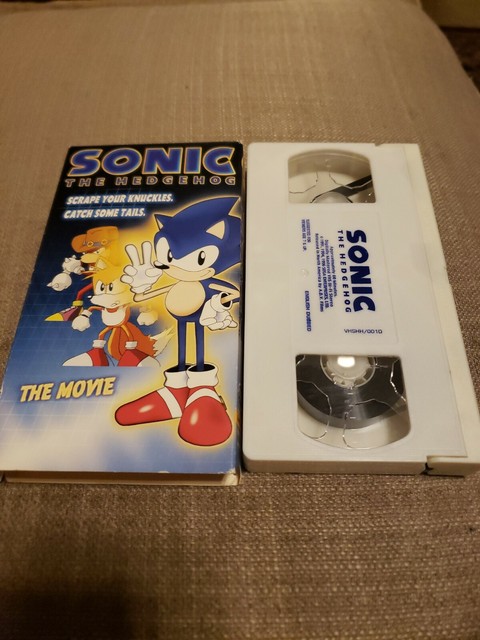 Sonic the Hedgehog: The Movie (VHS, 1999) for sale online | eBay