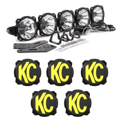 KC HiLites Pro6 Gravity® 32" LED Light Bar 100W Kit for 14-18 Polaris ...