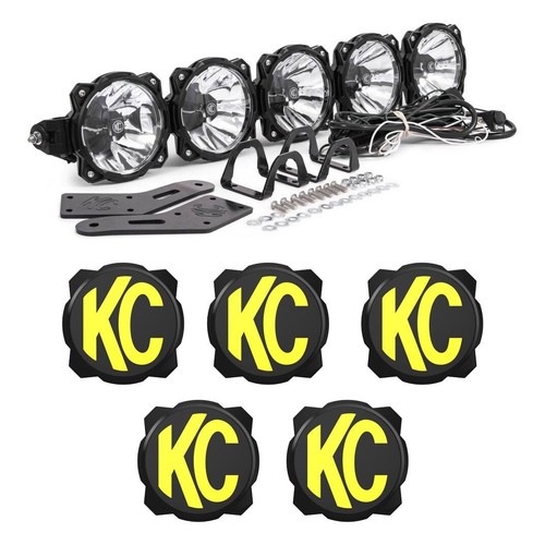 KC HiLites Pro6 Gravity® 32" LED Light Bar 100W Kit for 14-18 Polaris ...