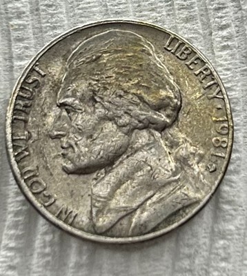1981 D Jefferson Nickel 5 Cents | eBay
