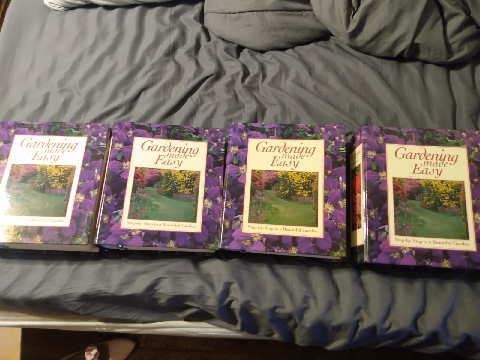 Lot of 4 Vintage Gardening Made Easy 3 Ring Binder Guides Plant ...