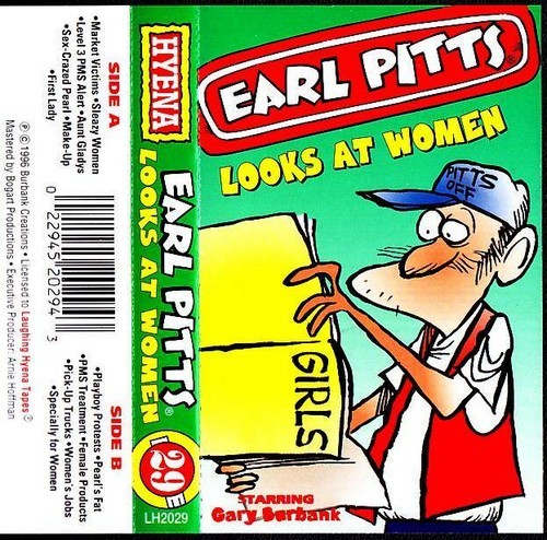 EARL PITTS Looks At Women Audio Cassette - Gary Burbank | eBay