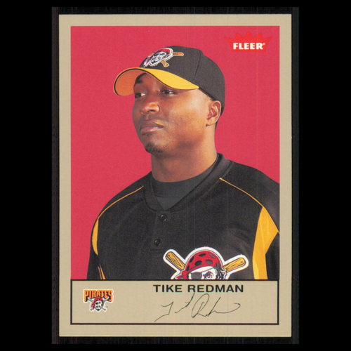 Tike Redman #212 2005 Fleer Tradition Gray Backs Pittsburgh Pirates ...