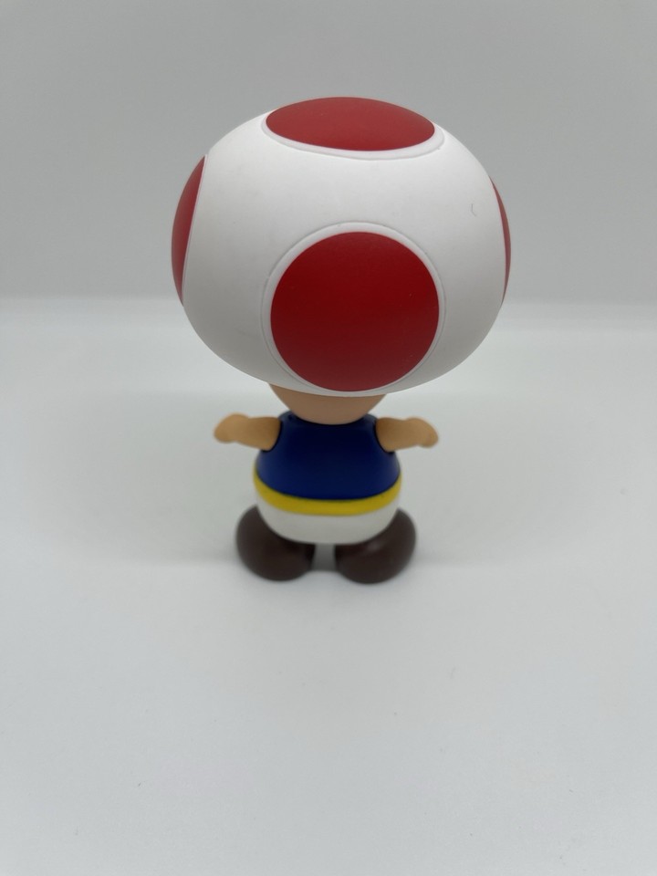 Super Mario Bros Nintendo Toad Action Figure 4 1/2 In | eBay