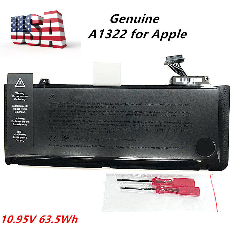 NEW Genuine A1322 Battery MacBook Pro 13"A1278 Mid 2009 2010 2011 2012 ...