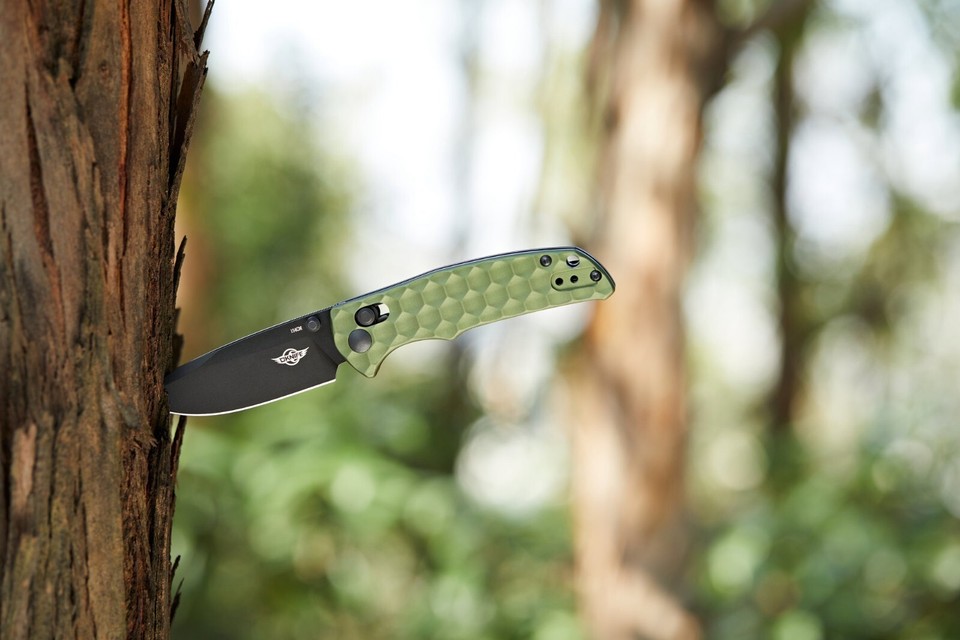 Olight Rubato 3 EDC Pocket Folding Knife, 154CM SS Blade, OD Green ...