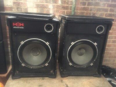 Vintage HH Acoustics Electronics Pro 150 Loudspeakers 1500 Series 200w ...