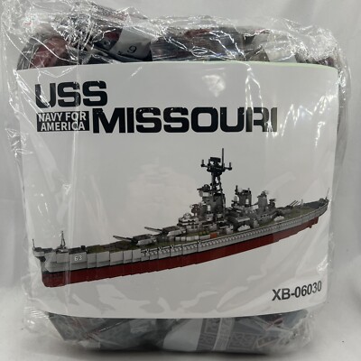 The Brick Armory USS MISSOURI BATTLESHIP 2631 PCS Building Block Set XB ...