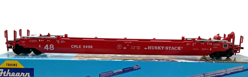HO ATHEARN 5905 GUNDERSON HUSKY STACK CAR COE RR LEASING CRLE 5498 ...