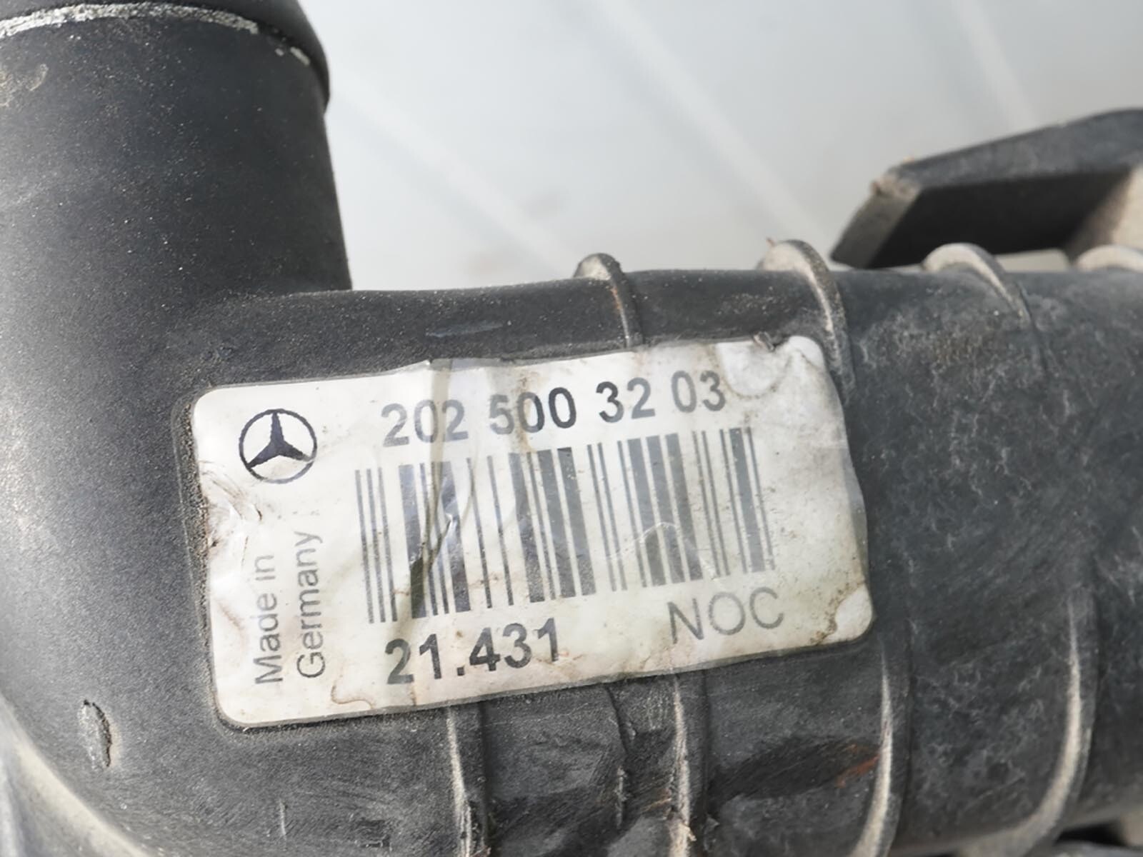 1997 - 2004 Mercedes Benz Slk Class R170 Radiator Coolant Cooling Water ...