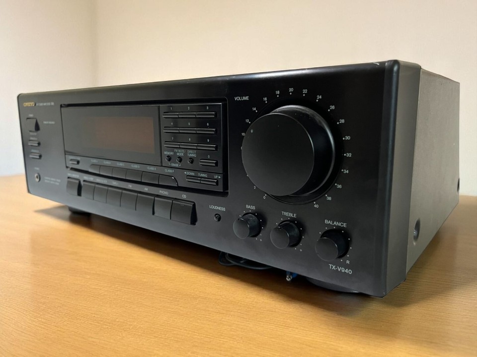 Onkyo TX-V940 Receiver HiFi Stereo Vintage 2 Channel Phono Home Audio ...