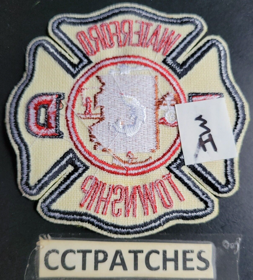 WATERFORD TOWNSHIP, MICHIGAN FIRE DEPARTMENT PATCH MI | eBay