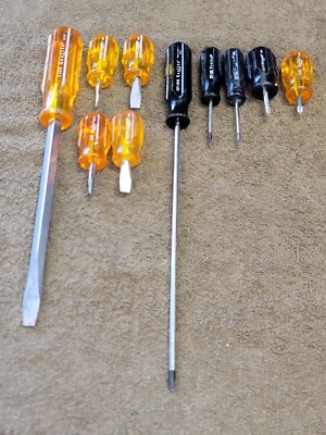 Xcelite Short Long Screwdriver Set Slotted Flat Head S388 S3161 S5161 ...