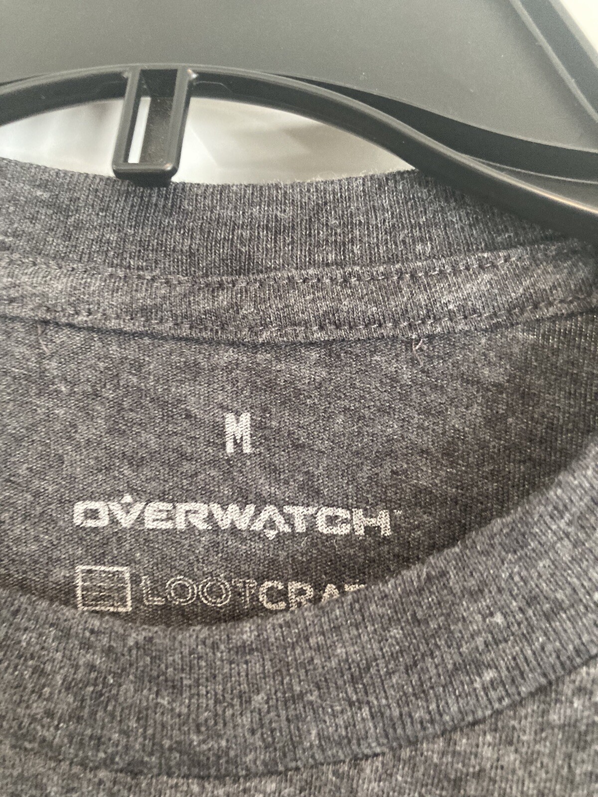 overwatch ‘primal rage’ gorilla tshirt gray size medi… - Gem