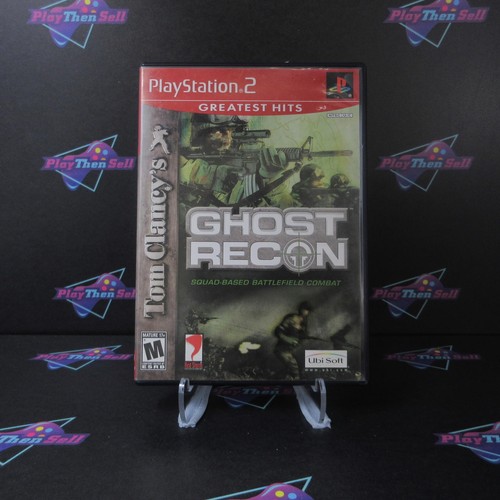Tom Clancy's Ghost Recon PS2 PlayStation 2 Greatest Hits - Game & Case ...