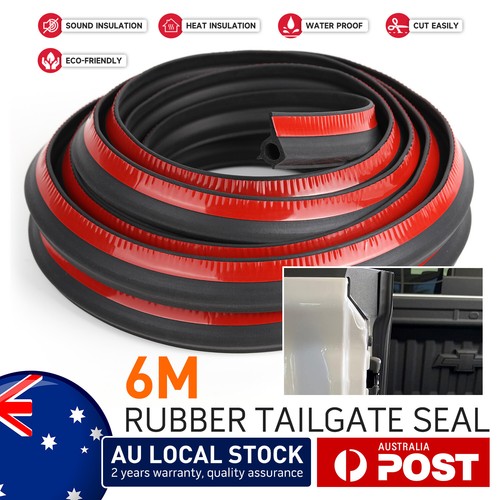 TAILGATE SEAL KIT FOR TOYOTA HILUX SR5 SR UTE DUST TAIL GATE 6M RUBBER ...