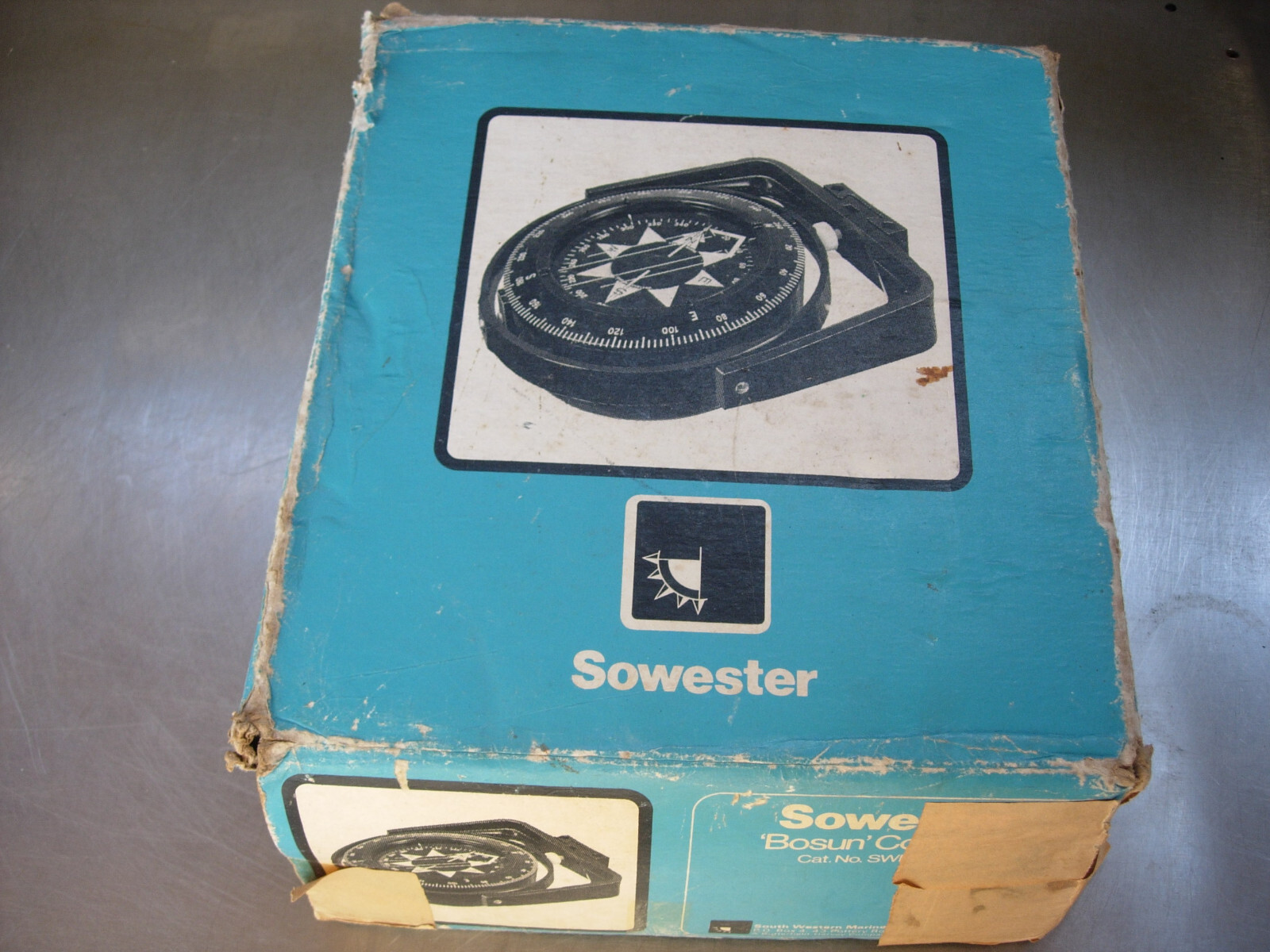 SOWESTER 'BOSUN' MARINE COMPASS - SWMF42061 - IN ORIGINAL BOX - 6 ...