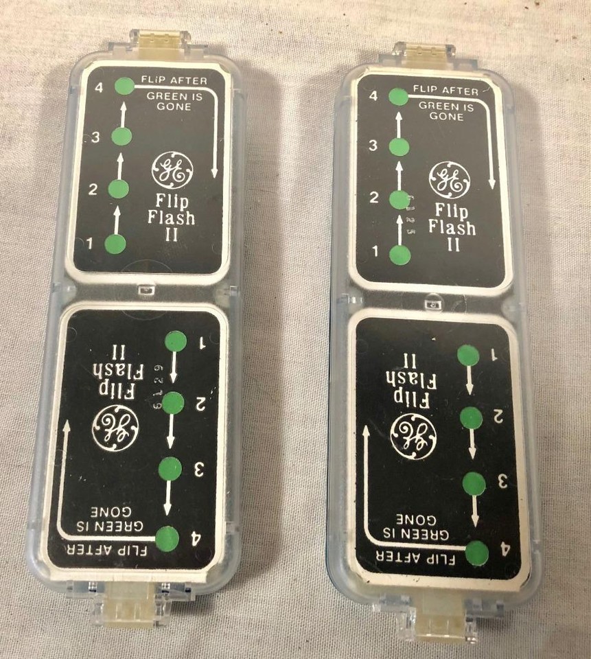GE GENERAL ELECTRIC CAMERA "FLIP FLASH II" LOT OF 2 | eBay