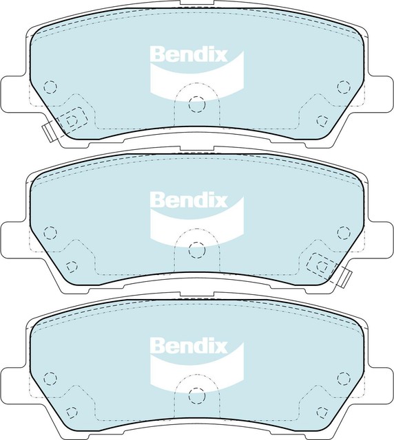 Bendix DB2412 GCT Brake Pad Set for sale online | eBay