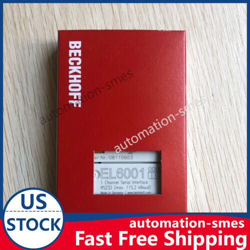 1PC BECKHOFF EL6001 140420 EL 6001 Module PLC New In Box Expedited ...