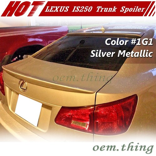 Paint #1G1 Fit For Lexus IS250 IS350 2nd 4DR OE Roof + Trunk Spoiler ...