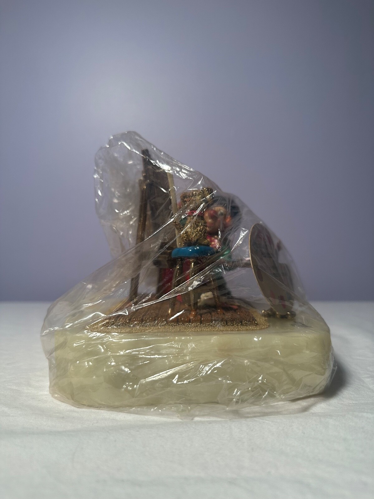 Limited Edition Ron Lee Sculpture "Puppy Love's Portrait" W/ Signed ...