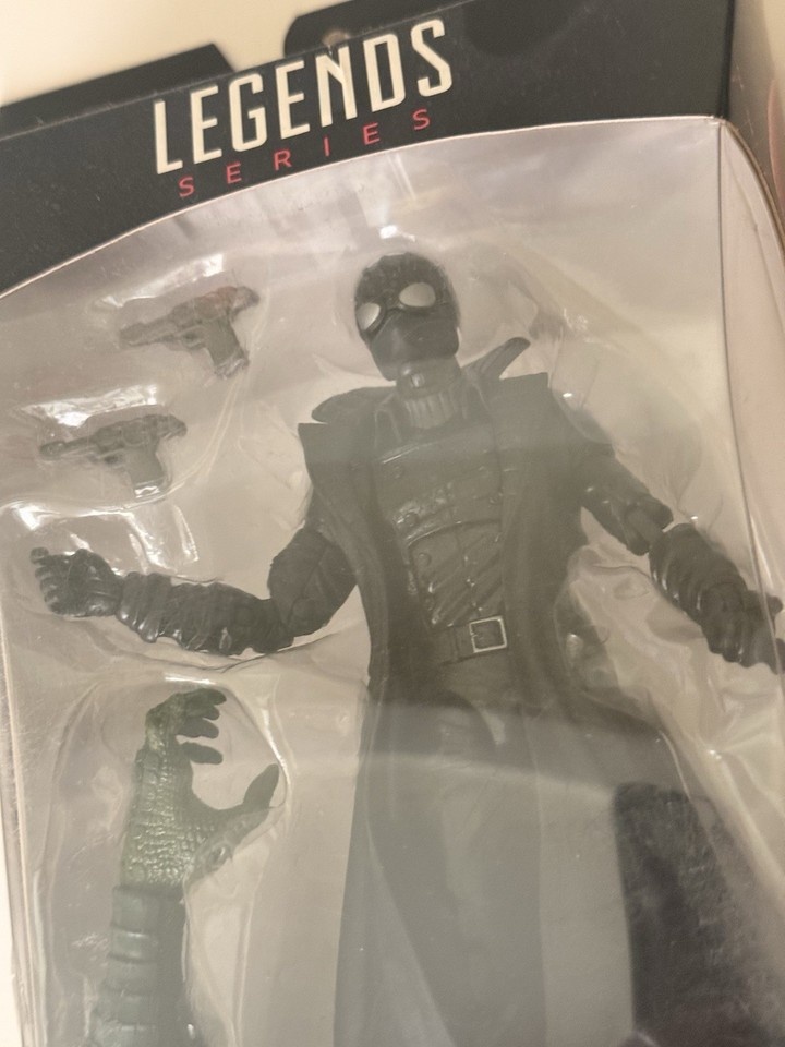 Marvel Spider-Man Legends Series 6" Spider-Man Noir Lizard Build A ...