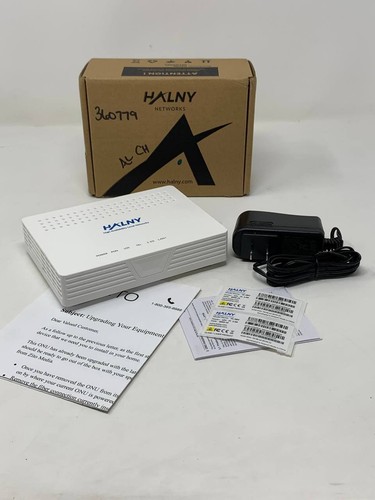 Halny GPON ONT HL-4GXV-F – 4x Gigabit LAN, WiFi 6, VoIP FX, Open Box | eBay
