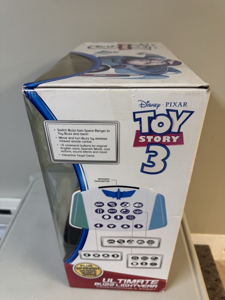 Disney Pixar Toy Story 3 Ultimate Buzz Lightyear Programmable New In ...