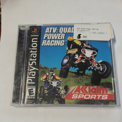 ATV: Quad Power Racing (Sony PlayStation 1 PS1, 2000) Complete CIB ...